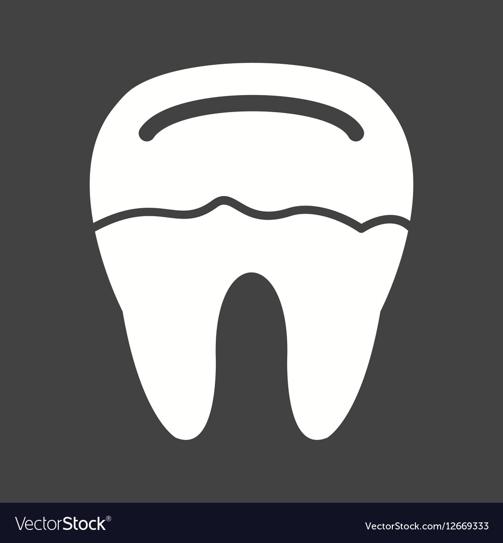 Decayed tooth Royalty Free Vector Image - VectorStock