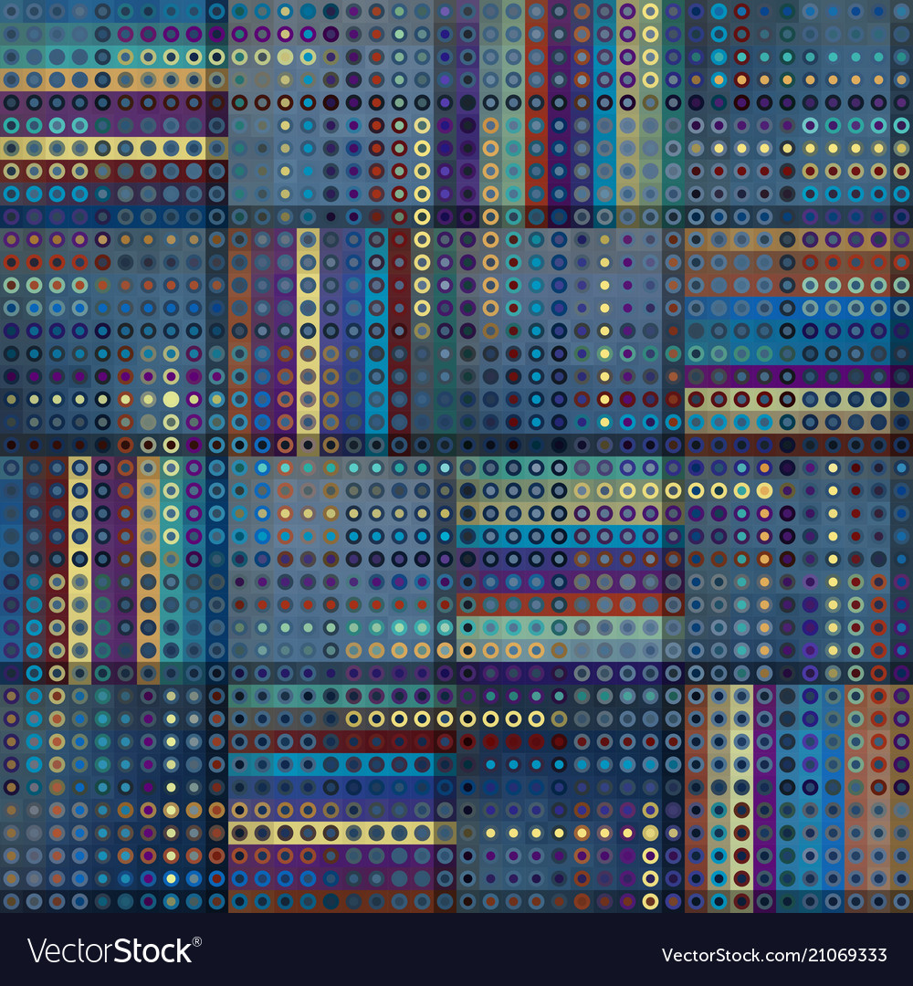 Geometric abstract pattern Royalty Free Vector Image