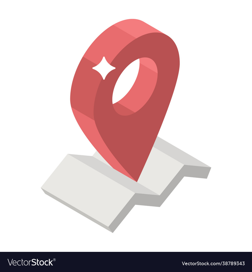 Map location Royalty Free Vector Image - VectorStock