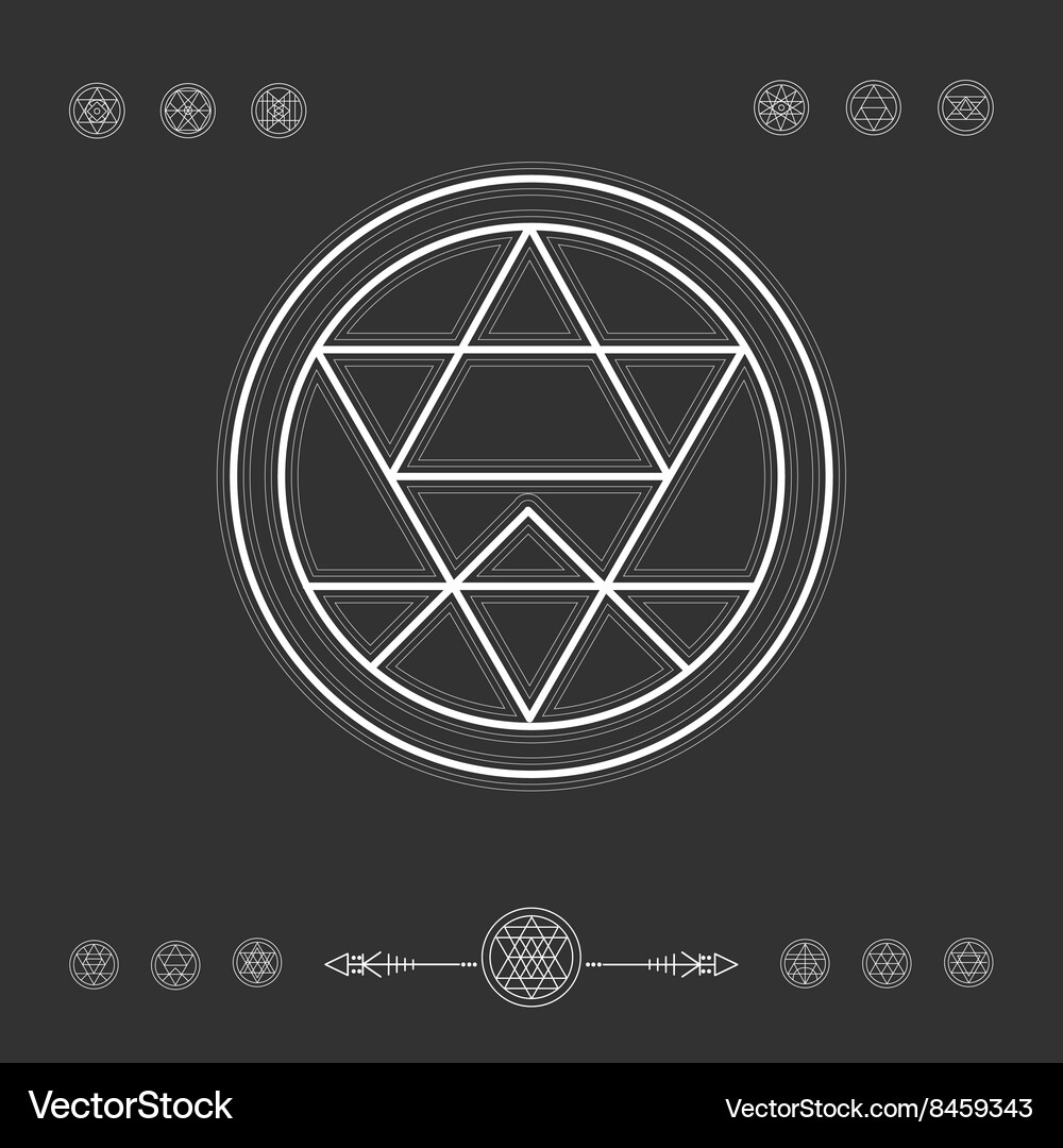 Set of minimal geometric shapes Royalty Free Vector Image