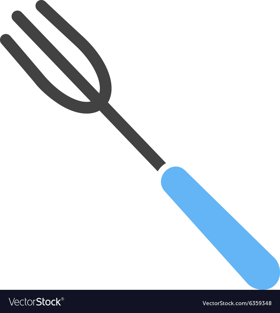 Dining fork Royalty Free Vector Image - VectorStock