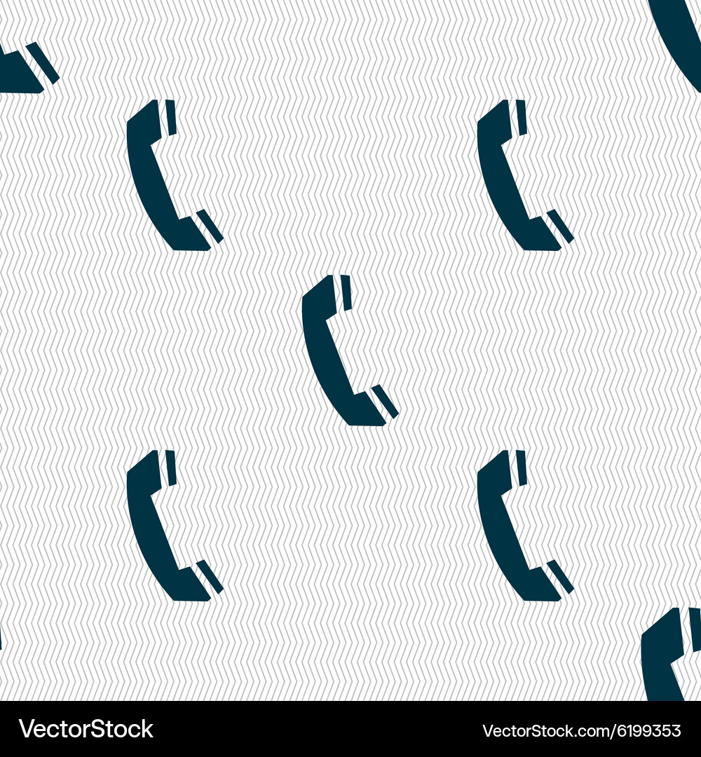 Phone sign icon support symbol call center Vector Image