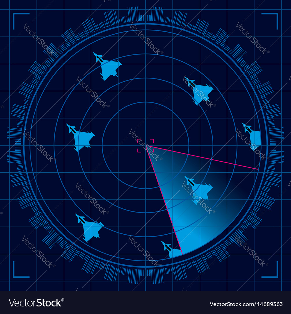Airplane Radar Screen