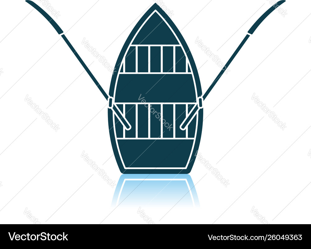 Paddle boat icon Royalty Free Vector Image - VectorStock