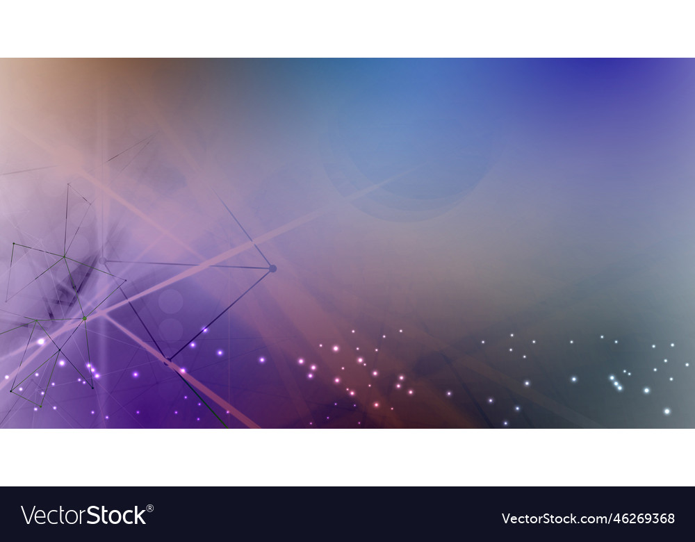 Artificial intelligence technology web background Vector Image