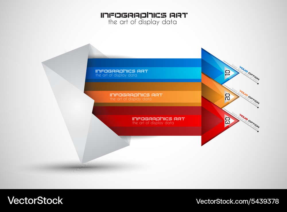 Infographic layout for infocharts and item Vector Image