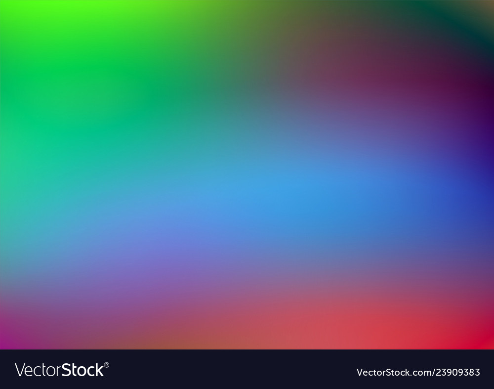Abstract blurred colorful gradient background Vector Image