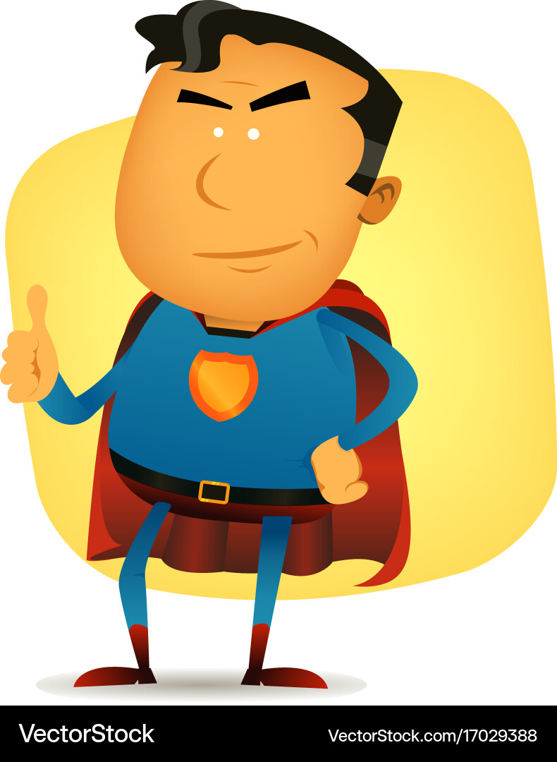 Funny Superman Cartoon
