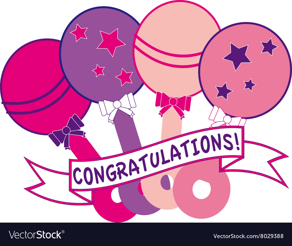 Congratulations Royalty Free Vector Image - VectorStock