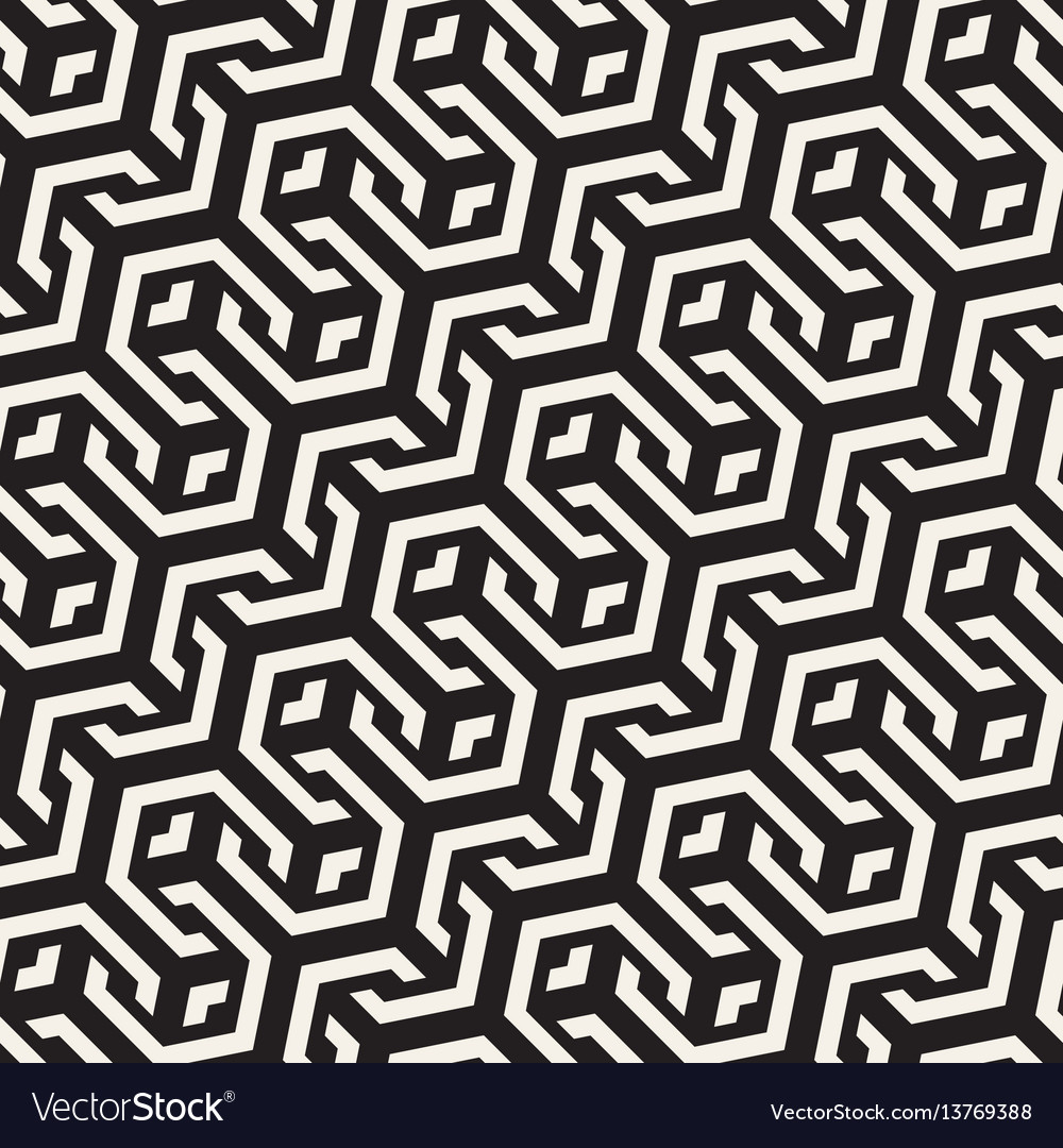 Interlaced Line Pattern Royalty Free Vector Image