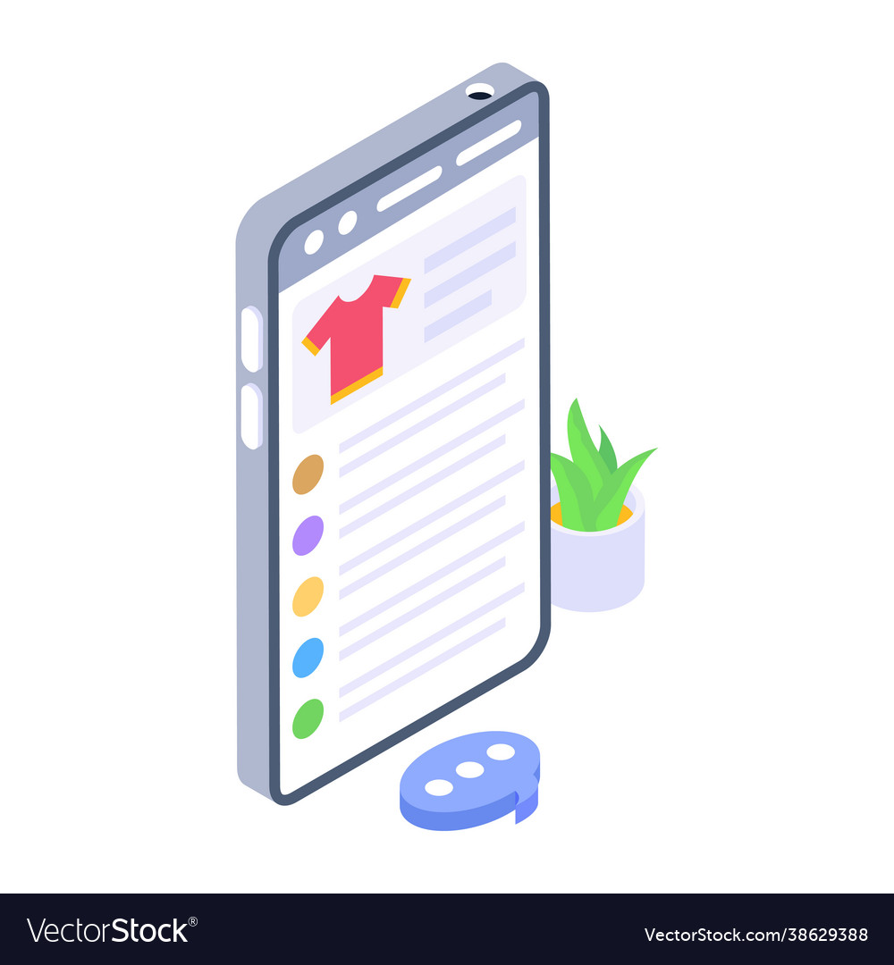 Mobile purchasing Royalty Free Vector Image - VectorStock