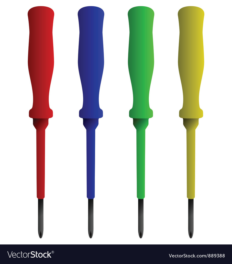 Screwdrivers Royalty Free Vector Image - VectorStock