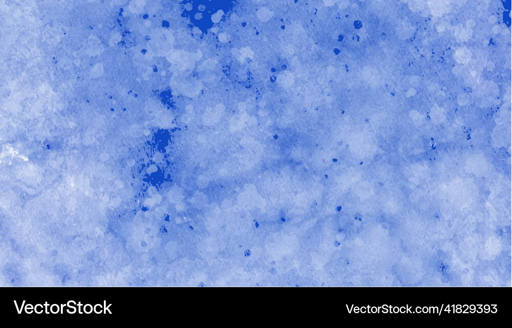 Blue watercolor background for your design Vector Image