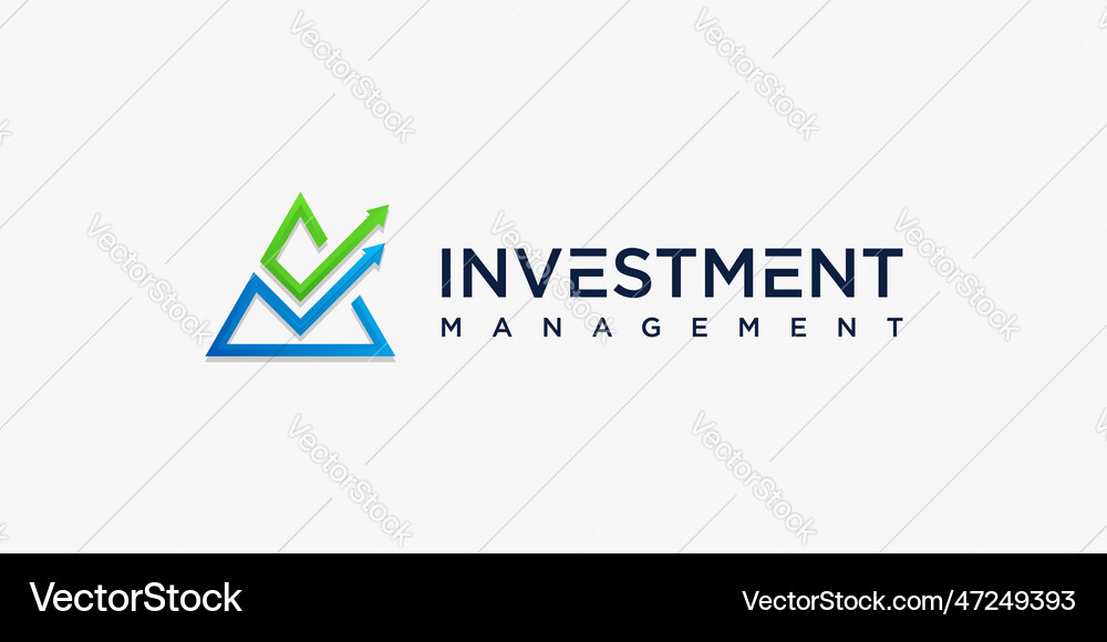 Modern abstract investment logo design inspiration