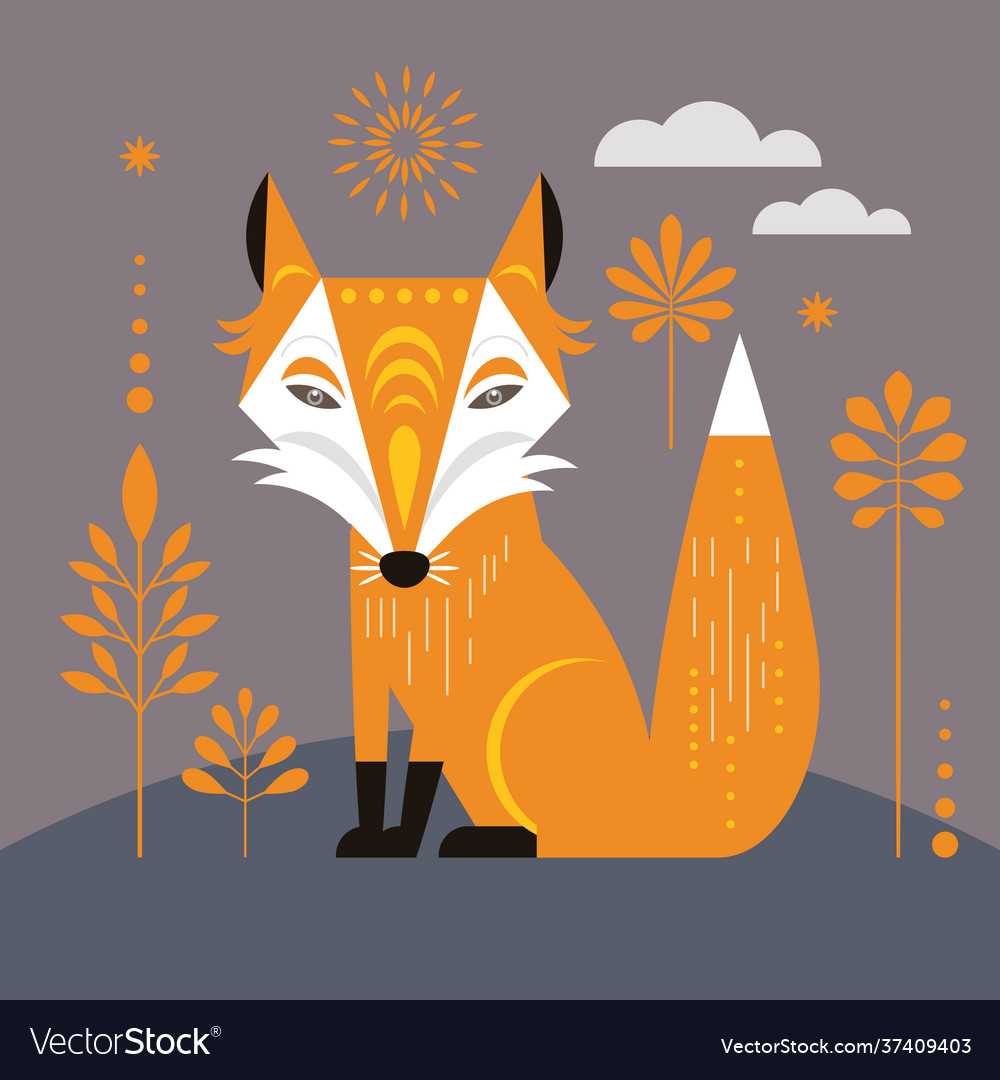 Fox Royalty Free Vector Image - VectorStock
