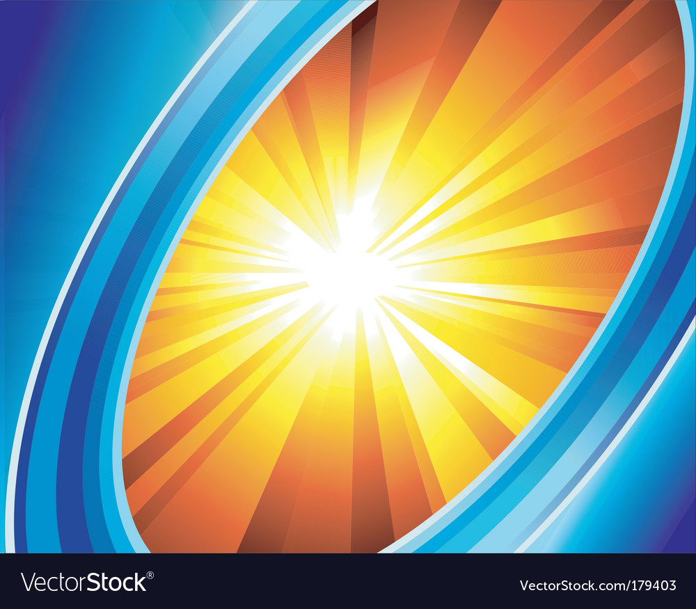 Light explosion Royalty Free Vector Image - VectorStock