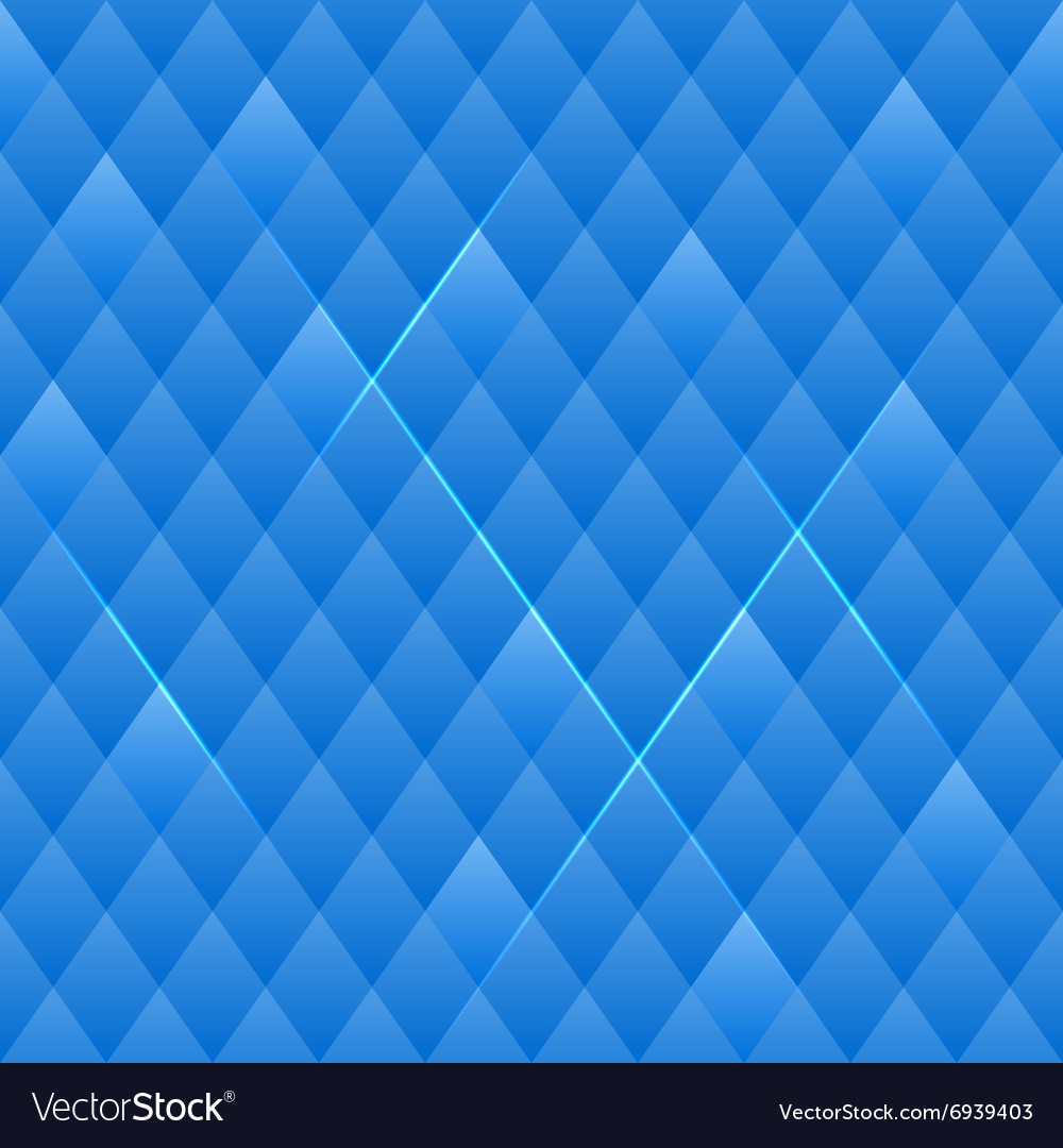 Squared blue seamless pattern Royalty Free Vector Image