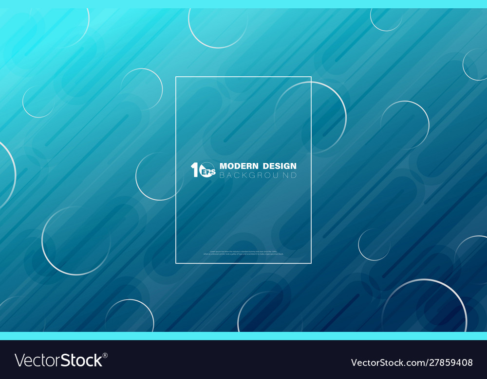Abstract blue color technology stripe line Vector Image