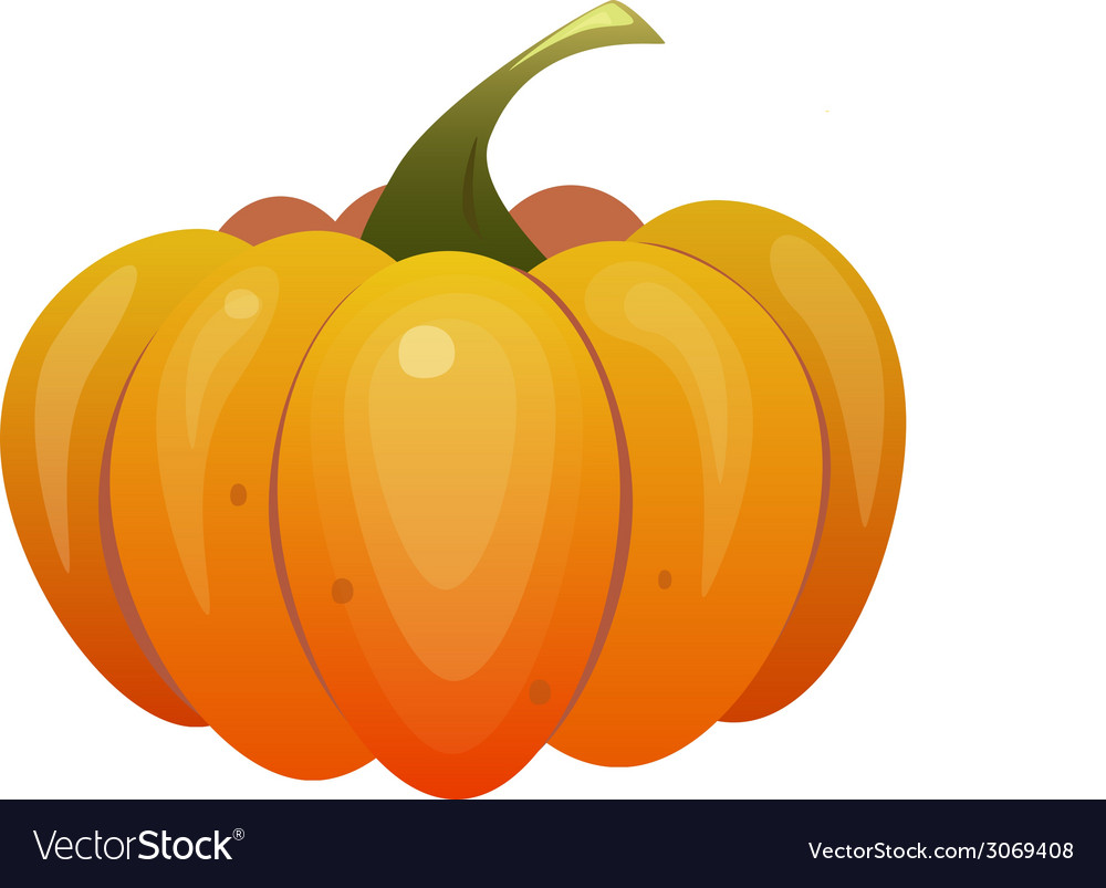 Pumpkin Royalty Free Vector Image - VectorStock