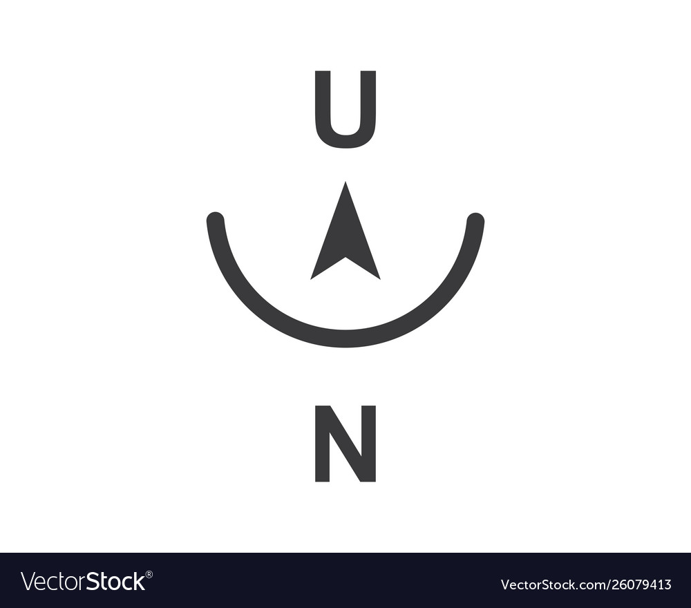 Compass logo template Royalty Free Vector Image