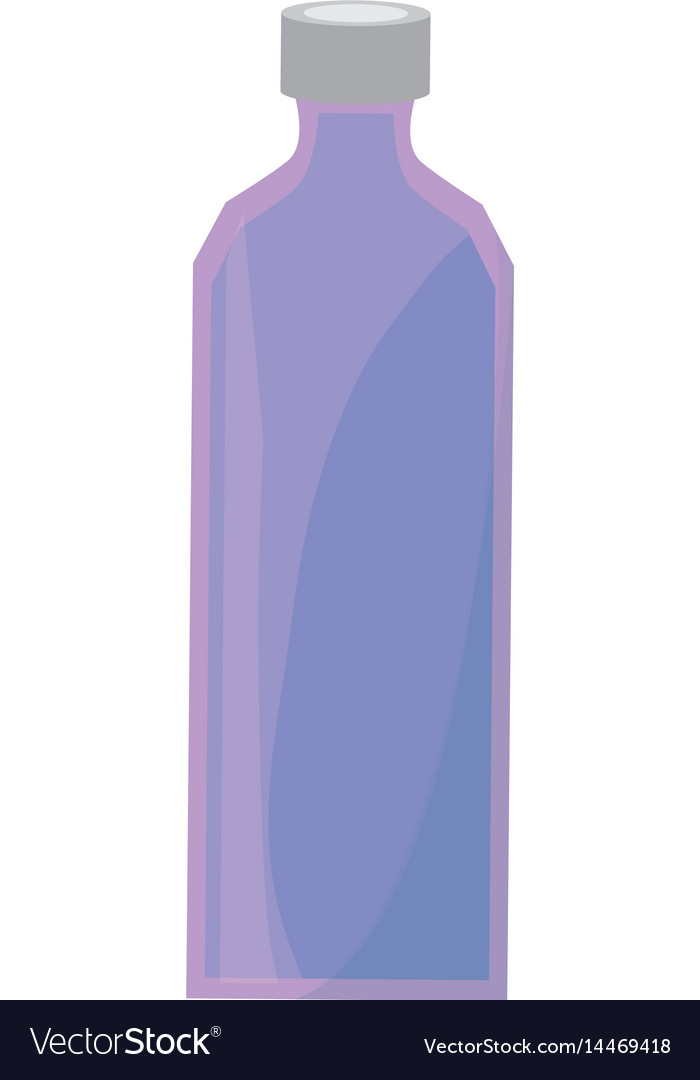 Empty plastic bottle Royalty Free Vector Image