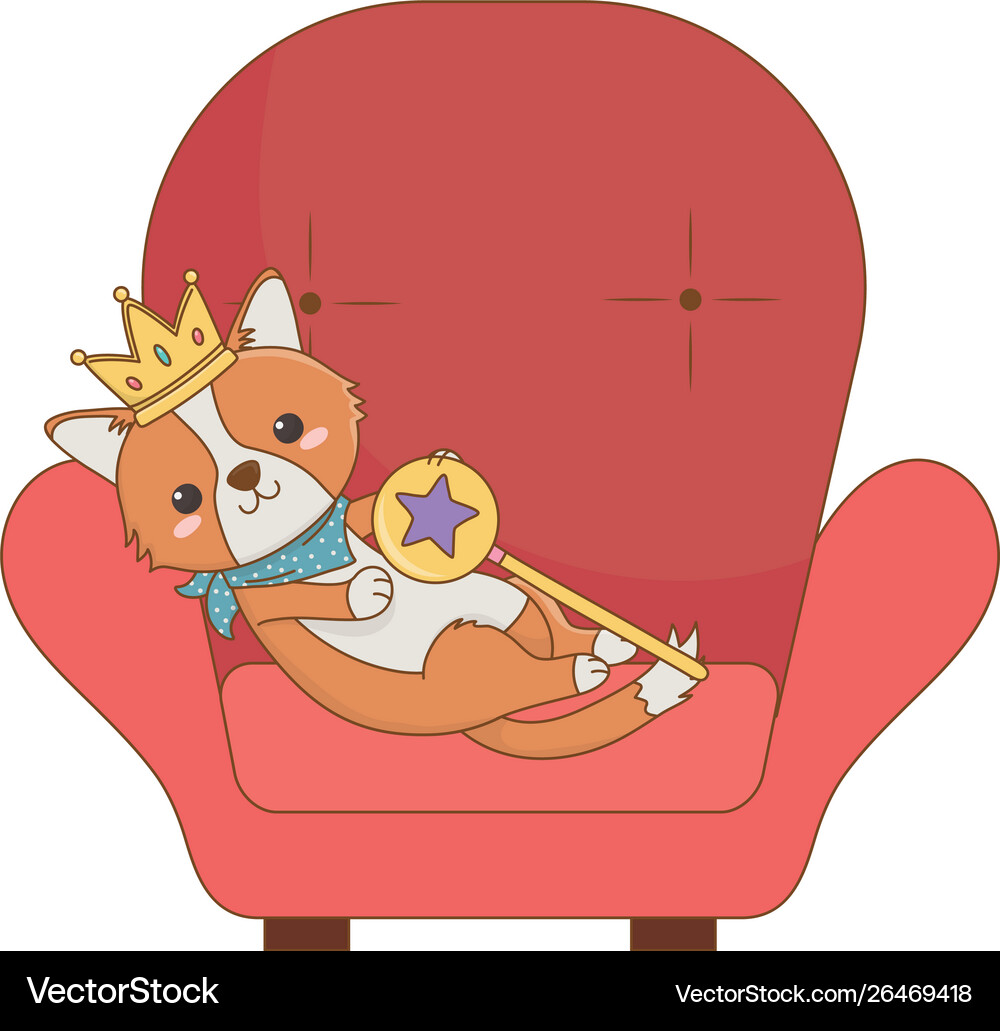Isolated dog cartoon design Royalty Free Vector Image