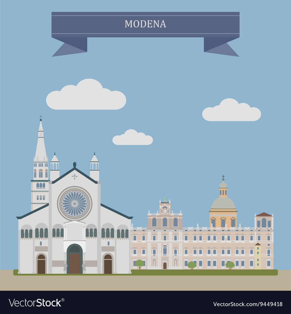 Modena Royalty Free Vector Image - VectorStock