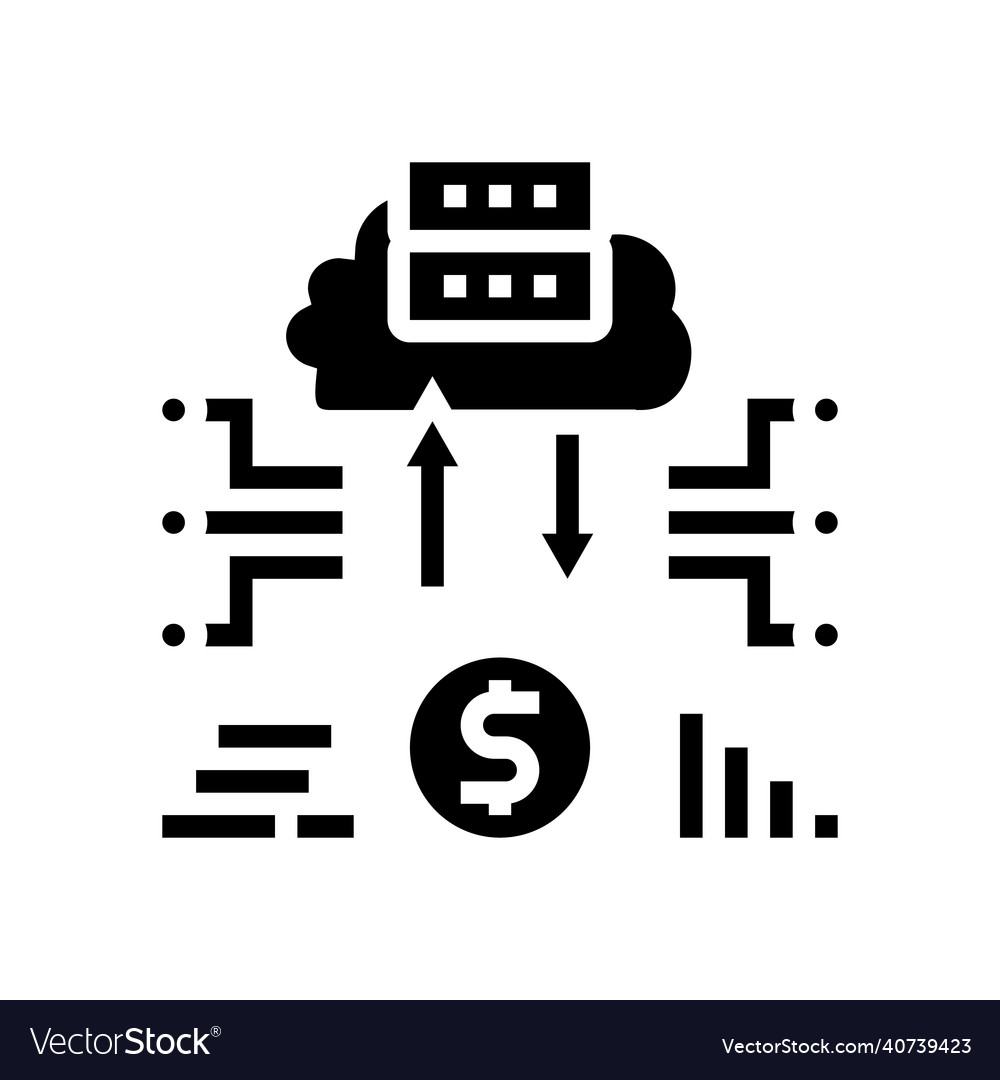 Regtech electronic equipment glyph icon Royalty Free Vector Regtech electronic equipment glyph icon Royalty Free Vector