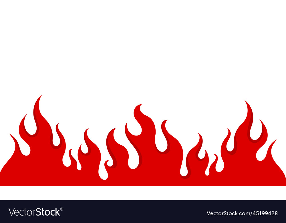 Flames background Royalty Free Vector Image - VectorStock