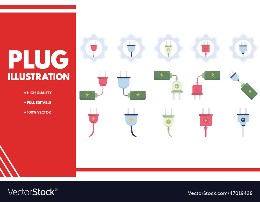 Plug Royalty Free Vector Image - VectorStock