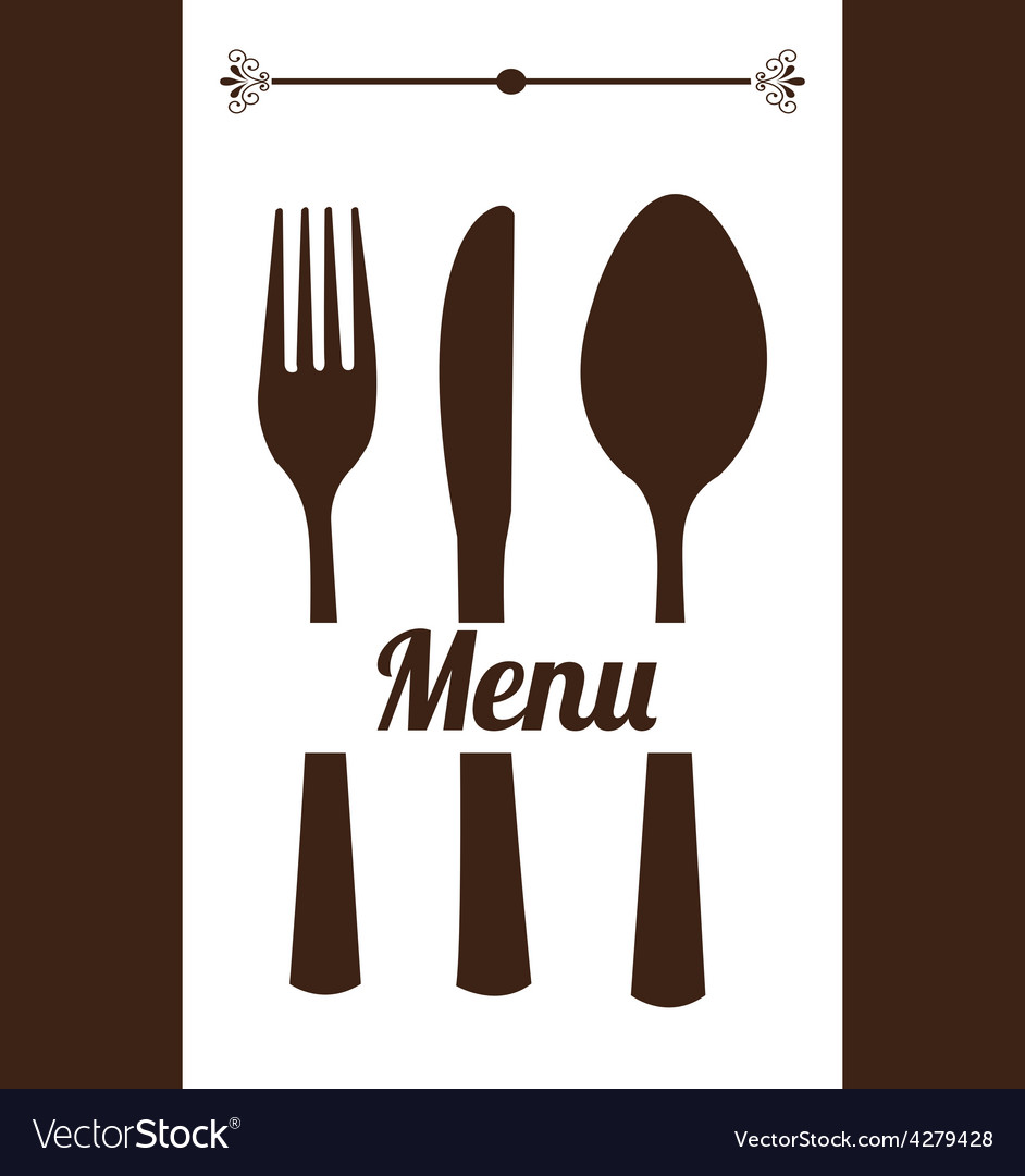 Restaurant menu Royalty Free Vector Image - VectorStock