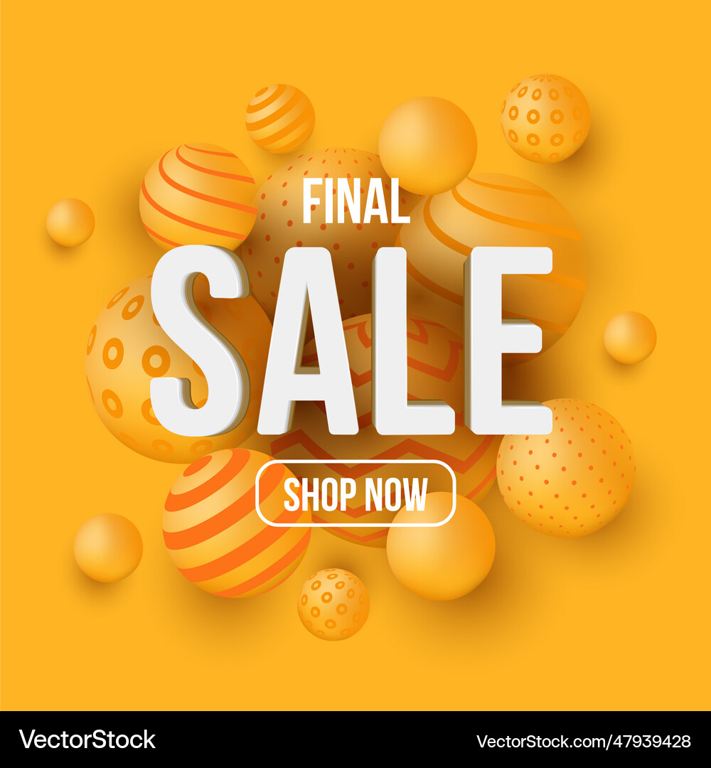 Sale banner design Royalty Free Vector Image - VectorStock