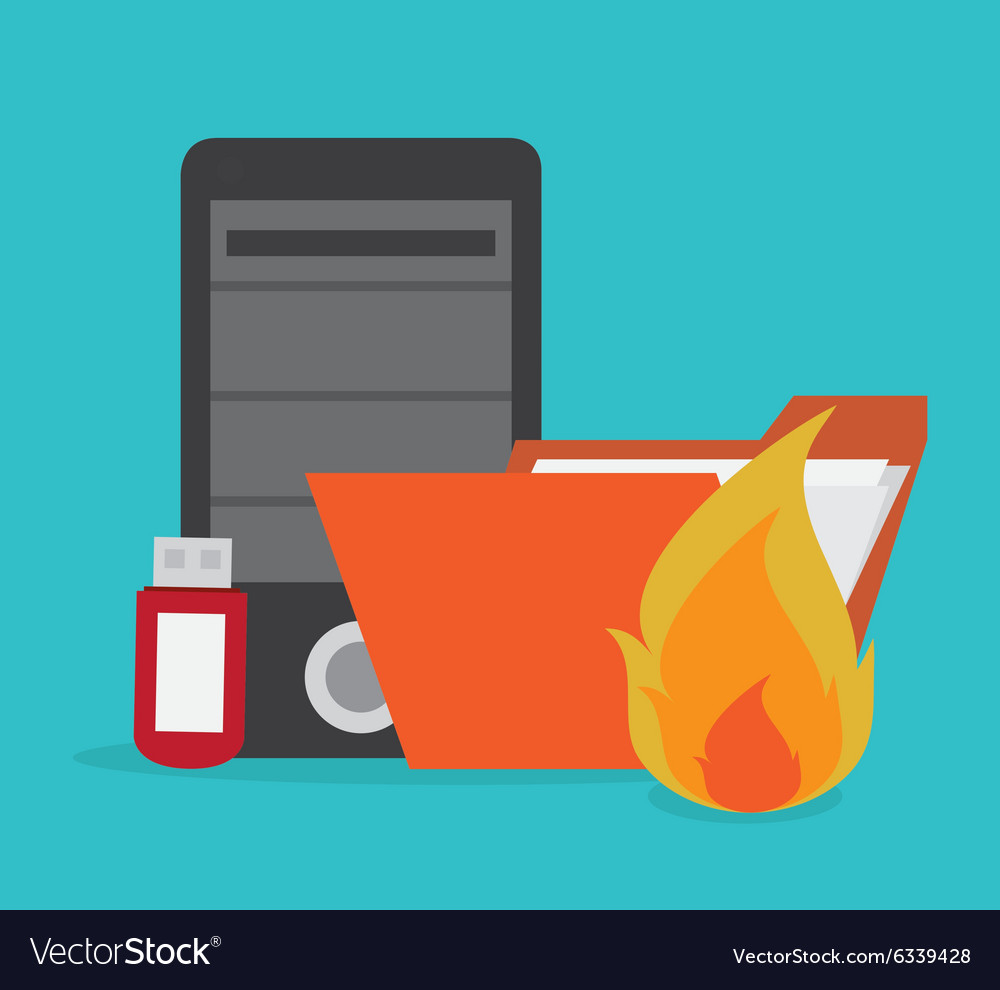 Security system design Royalty Free Vector Image