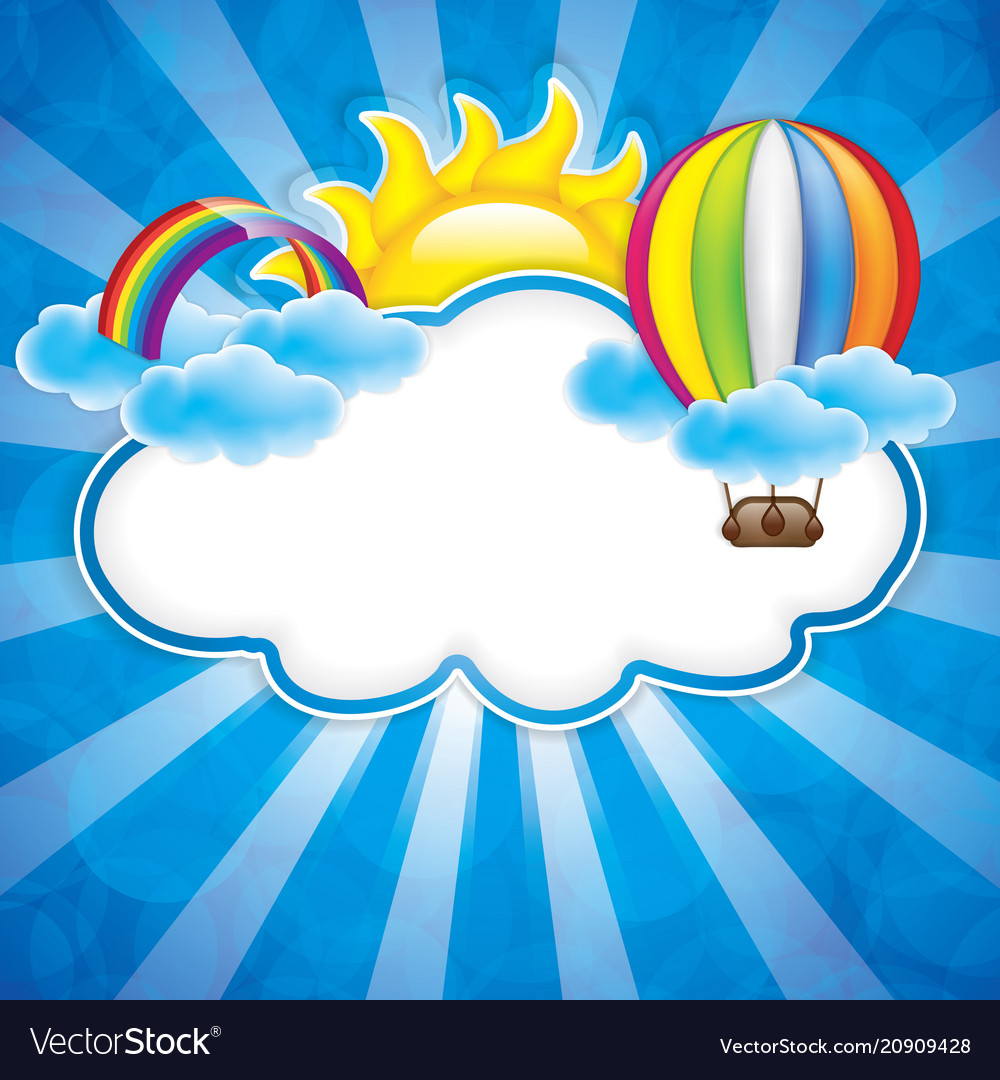 Spring frame Royalty Free Vector Image - VectorStock