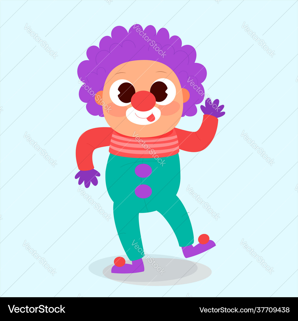Cartoon carnival kids Royalty Free Vector Image