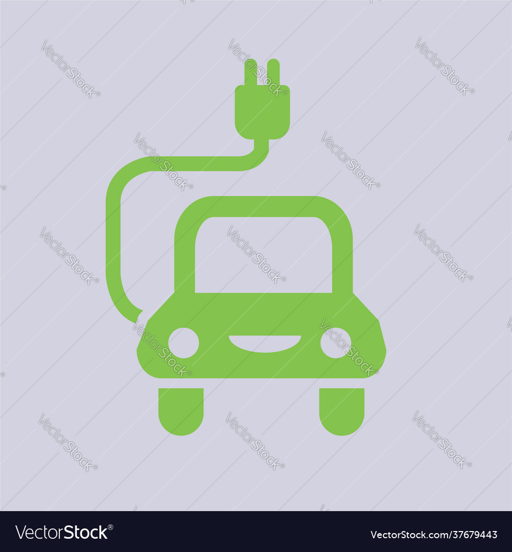 Green environment icon Royalty Free Vector Image