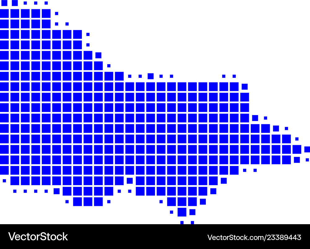 Map of victoria Royalty Free Vector Image - VectorStock