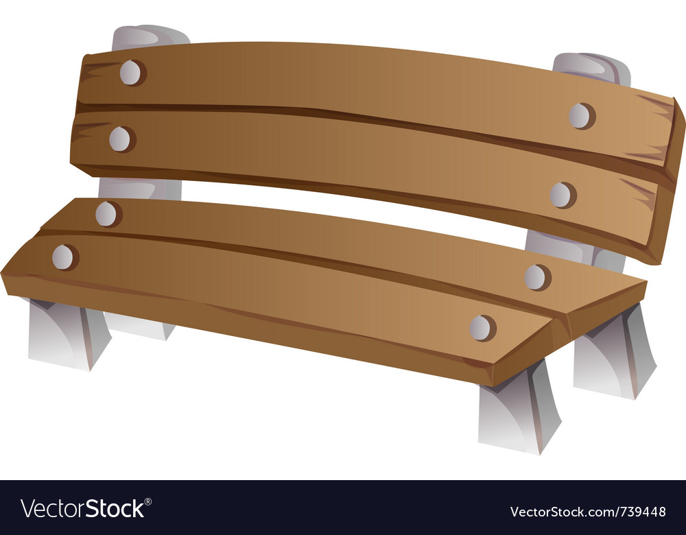 Bench Royalty Free Vector Image - VectorStock