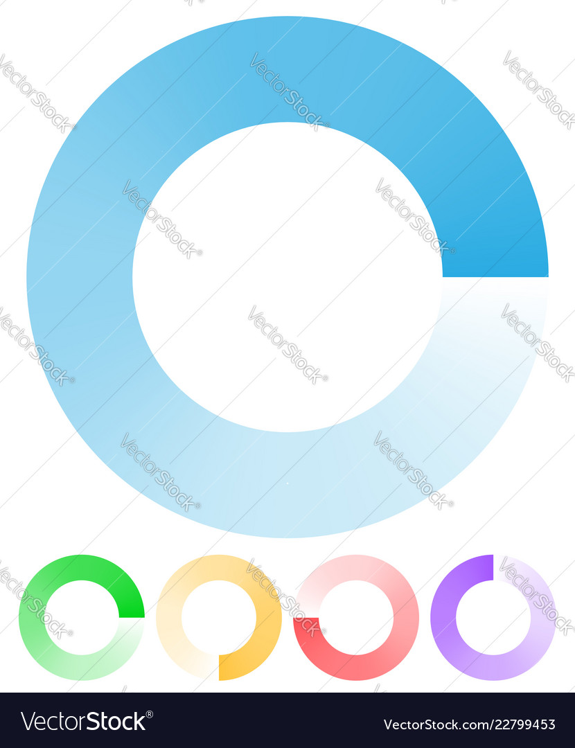 Round preloader buffer shape circular progress Vector Image Round preloader buffer shape circular progress Vector Image