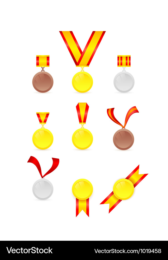 Set of golden tags Royalty Free Vector Image - VectorStock
