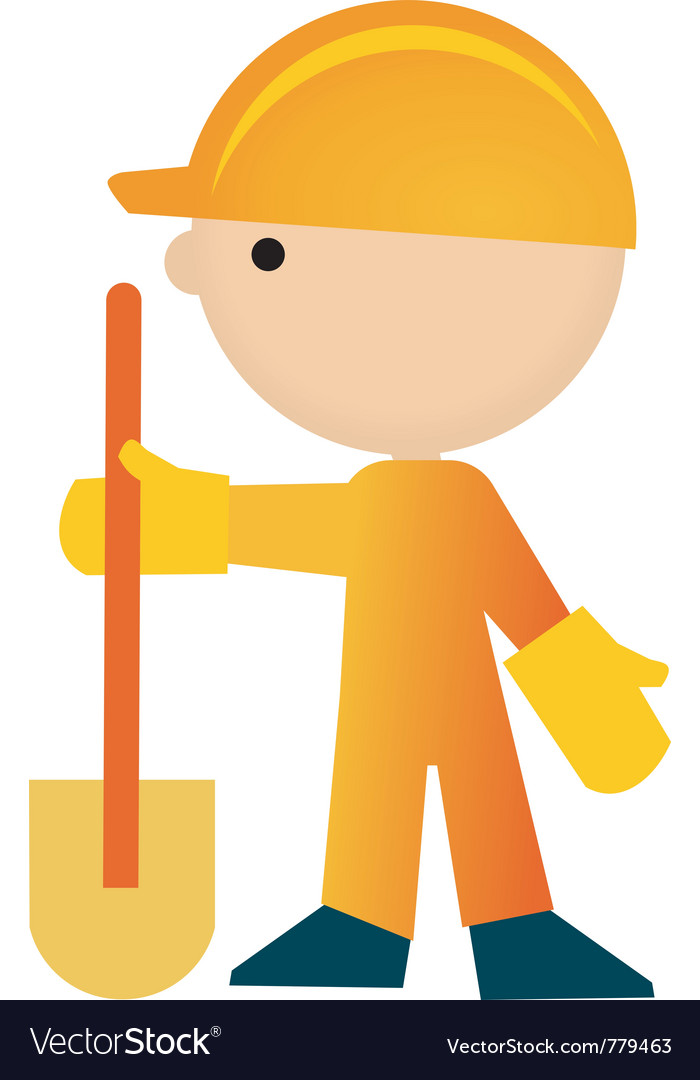 Digger Royalty Free Vector Image - VectorStock