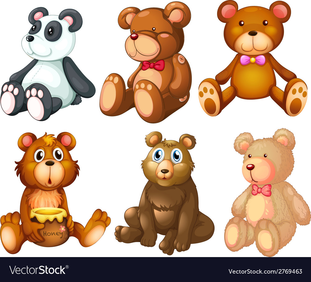 Teddy bear Royalty Free Vector Image - VectorStock