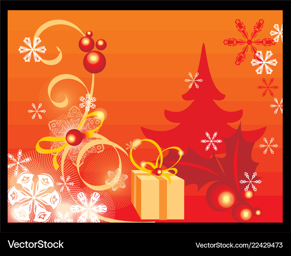 Christmas background Royalty Free Vector Image