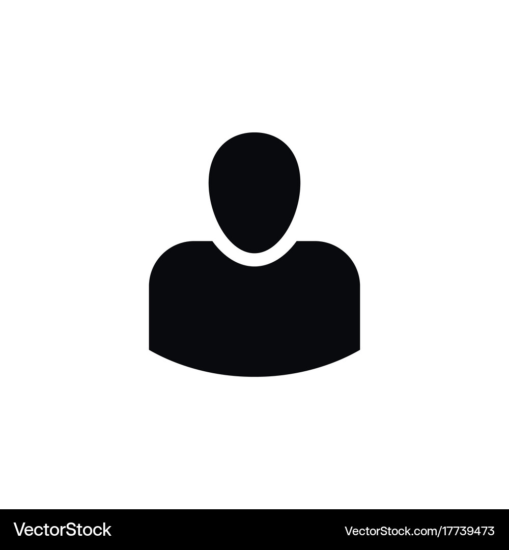 Isolated leader icon male element can Royalty Free Vector