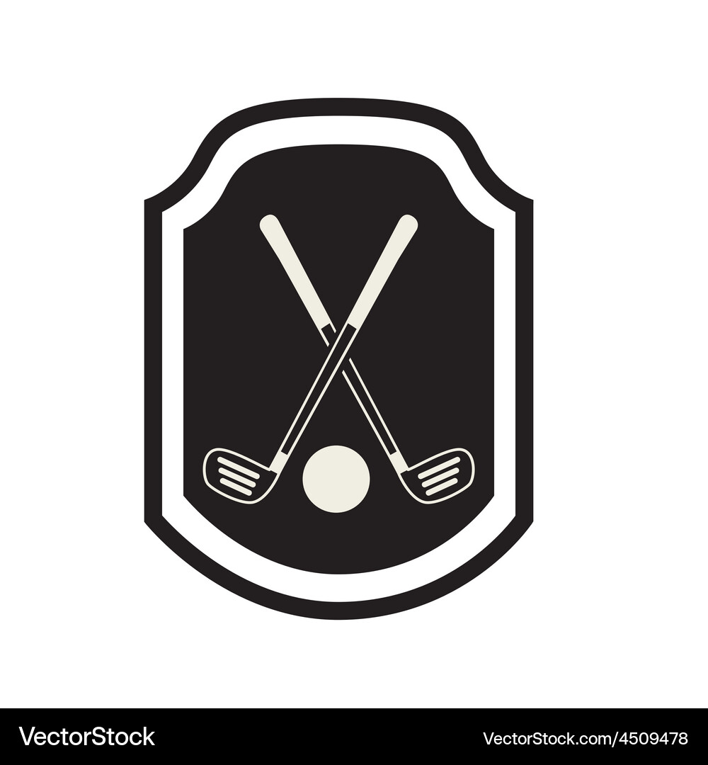 Golf club Royalty Free Vector Image - VectorStock