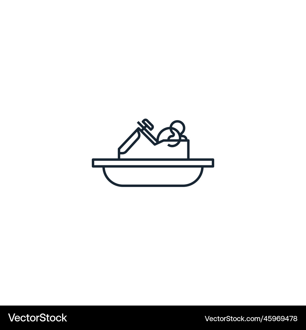 Handicraft creative icon from handmade icons Vector Image