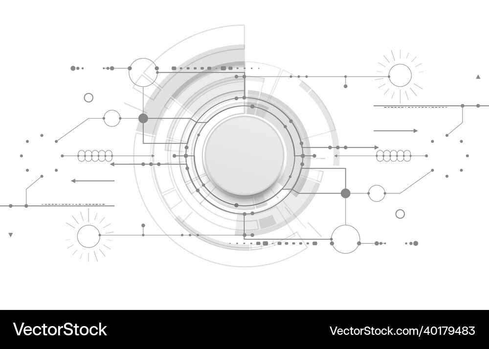 Abstract technology background Royalty Free Vector Image