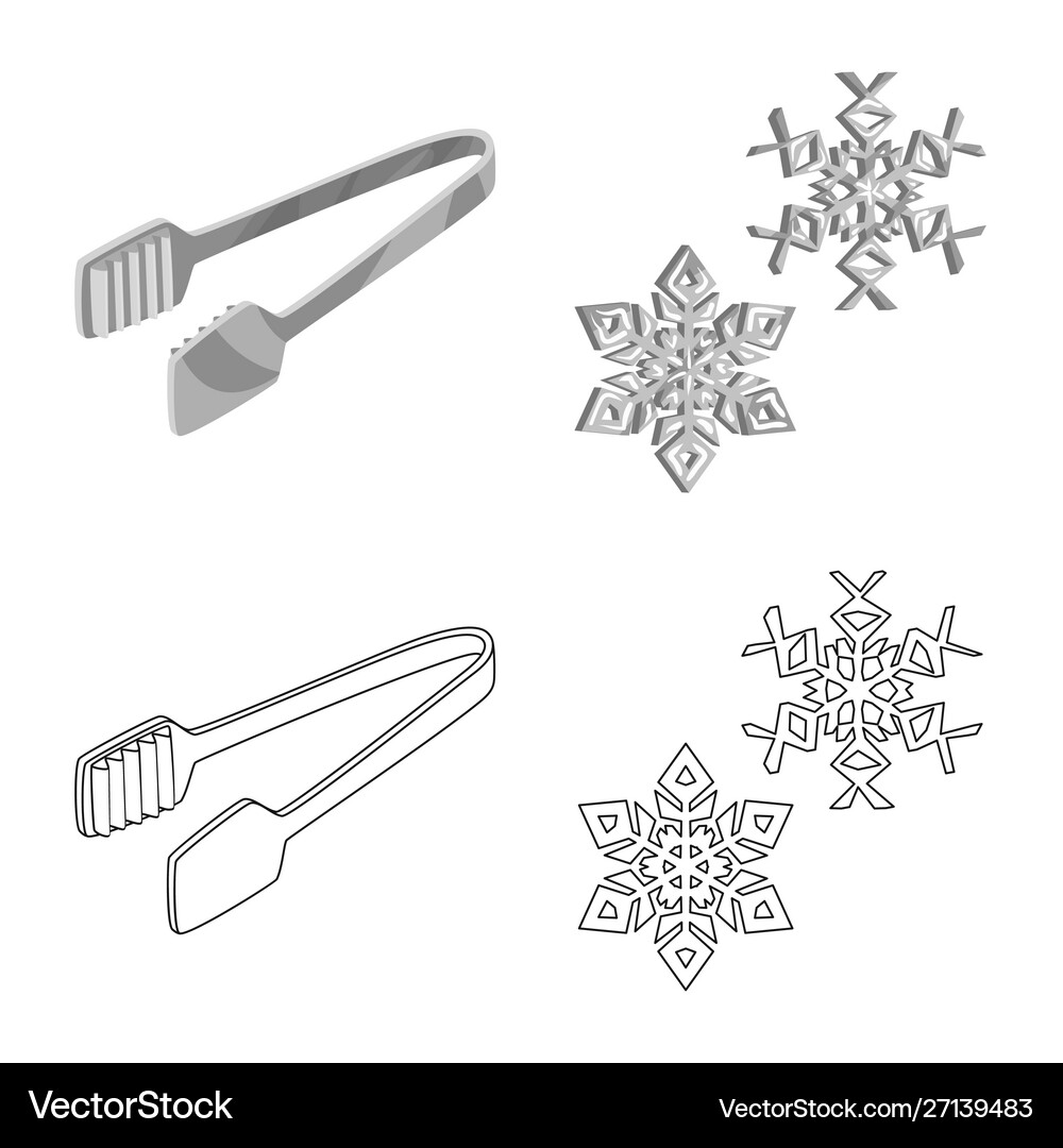 Design texture and frozen icon set Royalty Free Vector Image