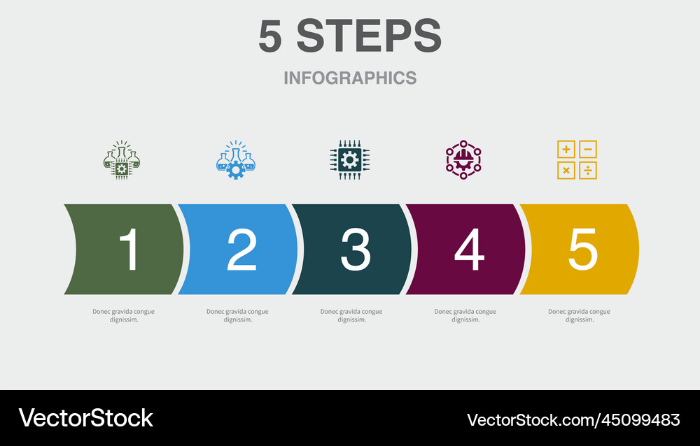 Stem science technology engineering Royalty Free Vector