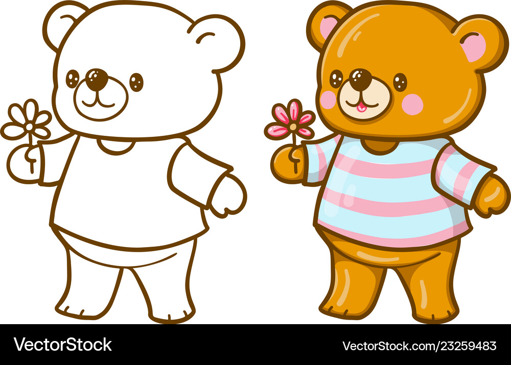 Teddy bears Royalty Free Vector Image - VectorStock